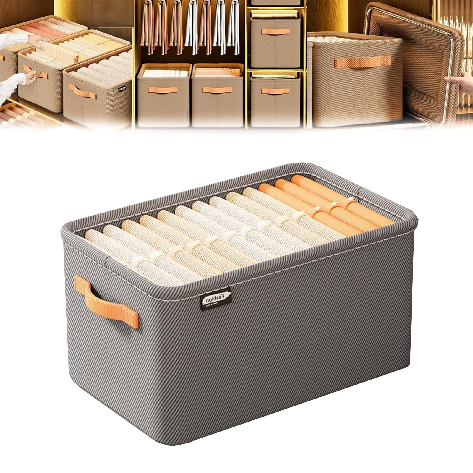 Cation Multi-functional Folding Wardrobe, Storage Boxes, Large Foldable ...