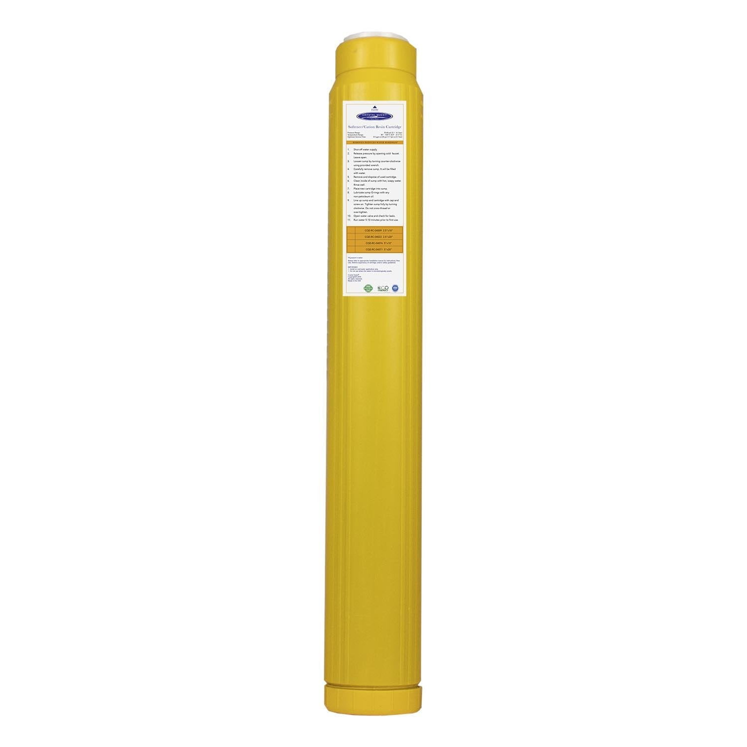 Cation Resin Filter Cartridge 2-7/8" x 20" 2-7/8" x 20" - Walmart.com