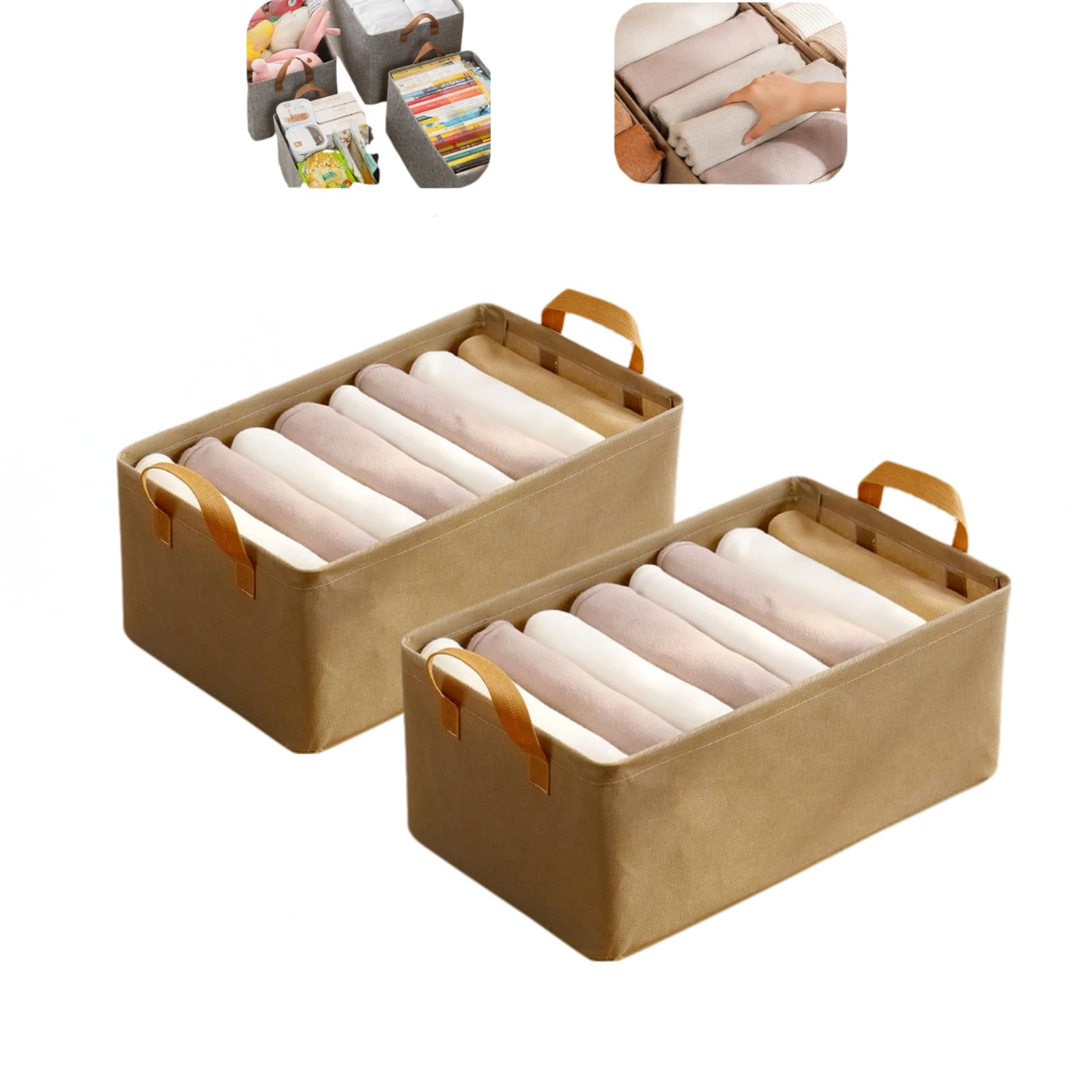 Cation Wardrobe Boxes Foldable Closet Organizer - Multi-Functional ...