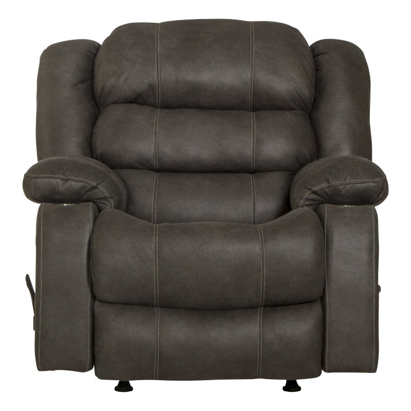 Catnapper Berkley Rocker Recliner with Dual Cupholders in Gray ...