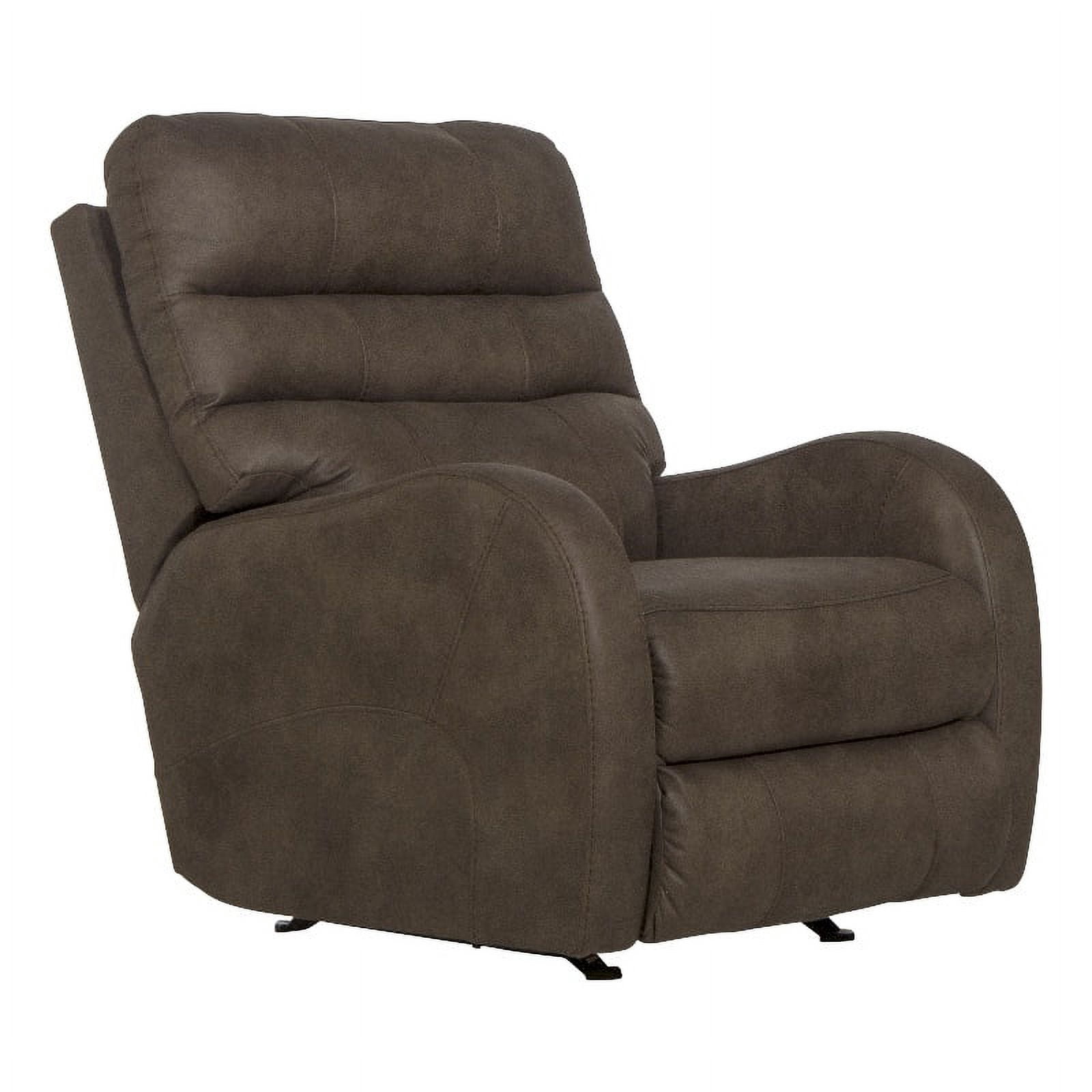 Catnapper Gabi Power Rocker Recliner with USB Charging Port in Brown ...