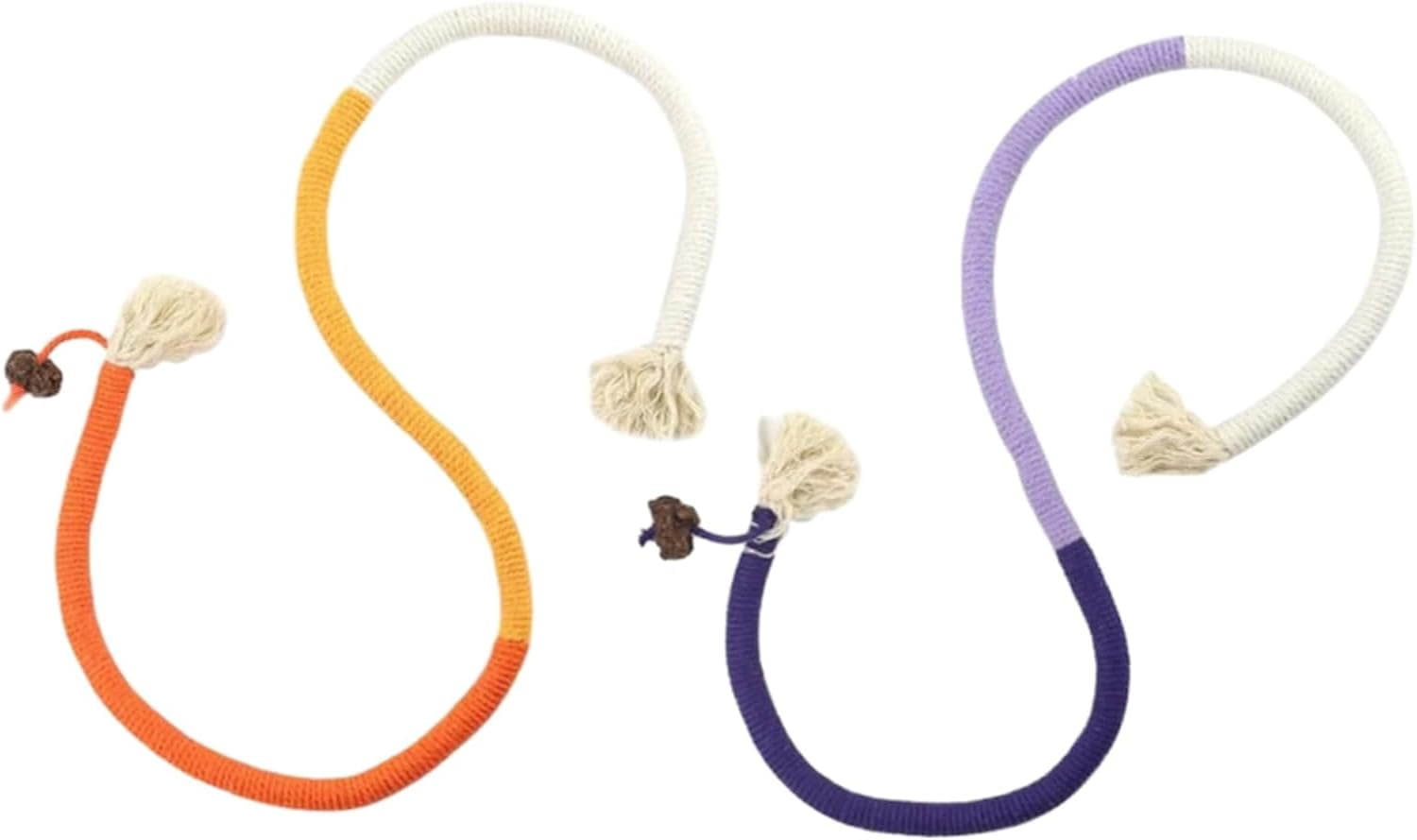 Catnip Chew Rope Toy with Organic Cotton Infusion, Natural Safe Tooth ...