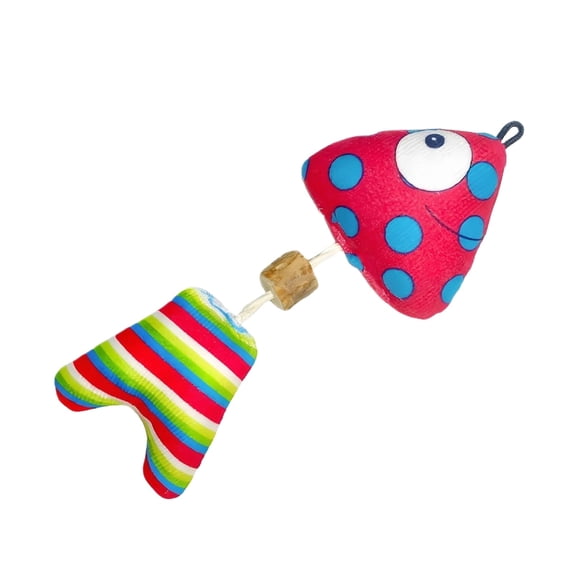 Catnip Fish Plush Toy for Cats, Teeth Cleaning Teething Toy, Soft ...
