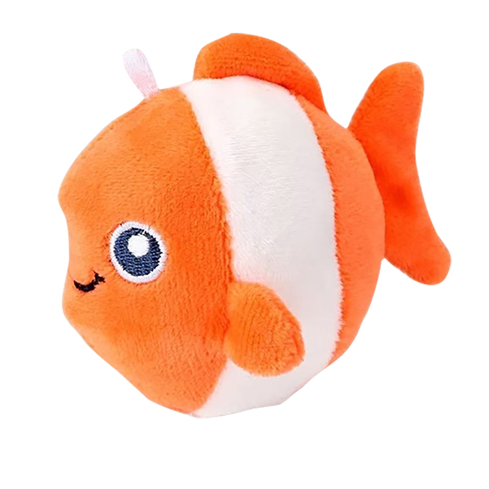 Catnip-Infused Plush Fish Toy for Cats, Interactive Kicking and Biting ...