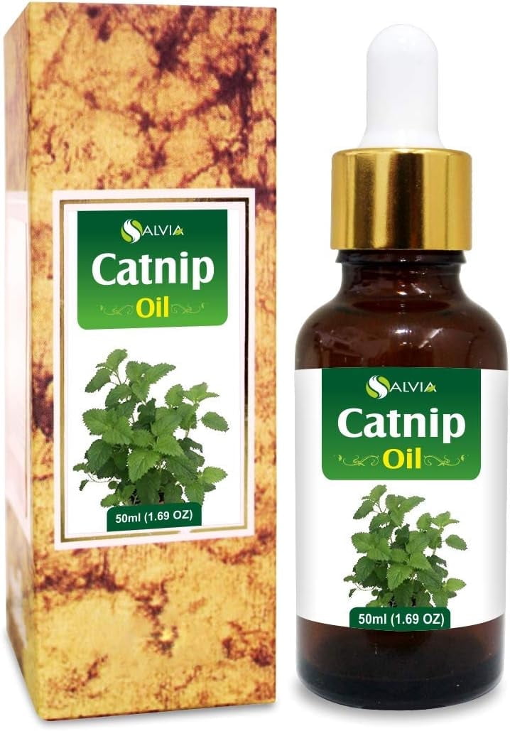 Catnip (Nepeta cataria) Essential Oil 100% Pure & Natural Undiluted ...