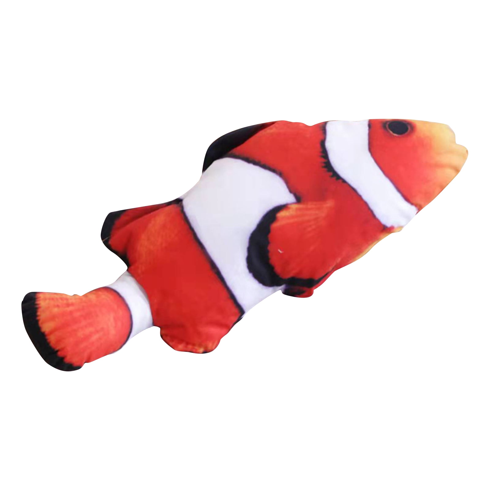 Catnip Teaser Wand For Cats, Interactive Chewing Toy, Clownfish Style ...