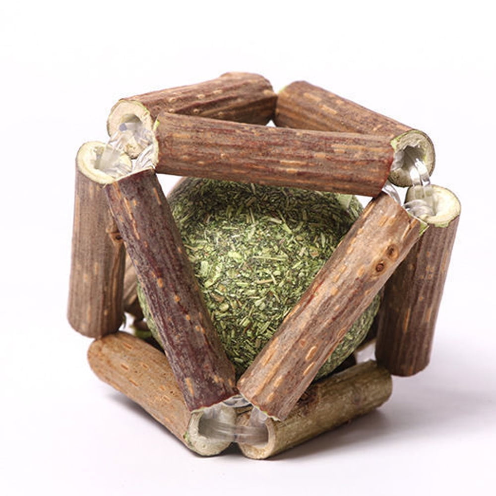Catnip Toys, Cat Toys Natural Silvervine Stick Cage Ball for Indoor ... Catnip Toys, Cat Toys Natural Silvervine Stick Cage Ball for Indoor ...
