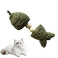 Catnip Toys Fish,Funny Fish Bone Cat Toys,Fishbone Dental Chew Stick ...