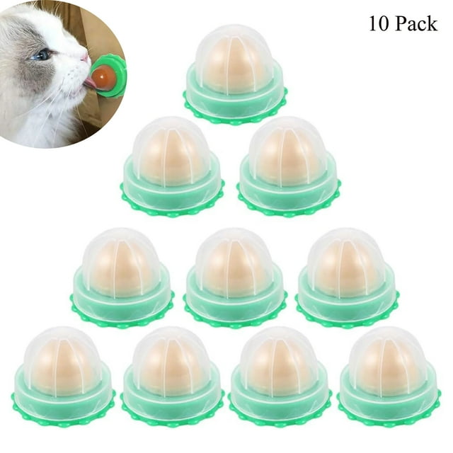 Catnip Wall Ball - Cat Nip Treats Lickable Pet Catnip Cat Lickable Treat Cat Teeth Toy Cat ...