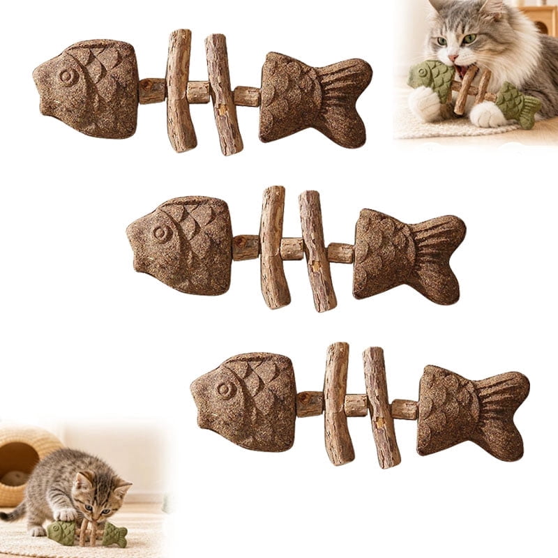 Catnip and Silvervine Chew, 2026 New Catnip & Silvervine Chew, 3pcs-C ...