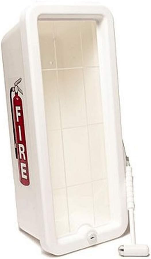 Cato 11001-H White Plastic Chief Fire Extinguisher Cabinet for 10 lb ...