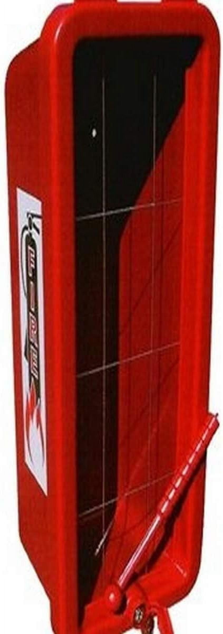 Cato 11051-H Red Plastic Chief Fire Extinguisher Cabinet for 10 lb ...