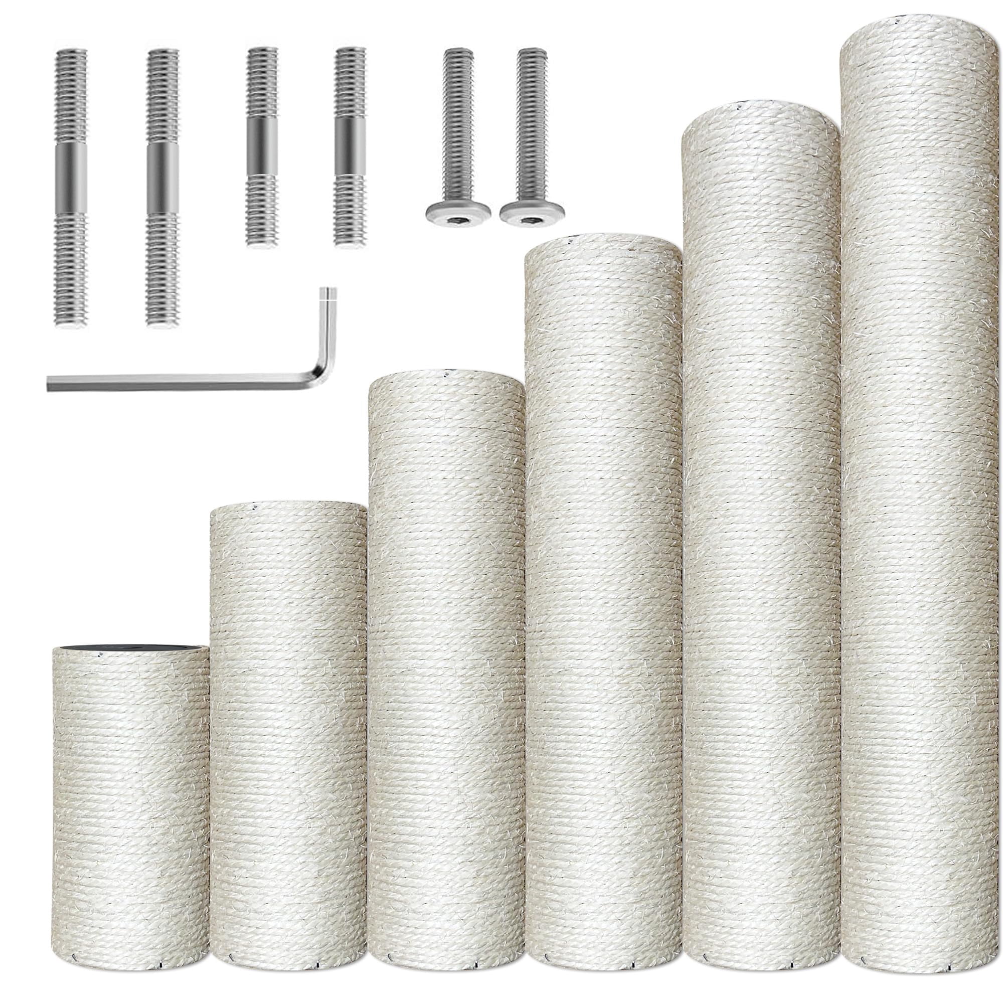 Catry Universal Cat Scratching Post Replacement | 6-20 Inch Options ...