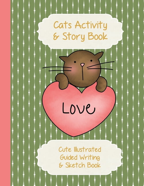 Activity & Story Book Coloring Doodl Cats Activity & Story Book: Kitty ...