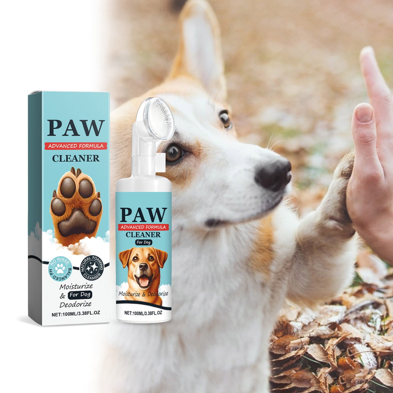 Cats And Dog Paw Foam Cleanser Clean Care Moisturizing Nourishing Cats ...
