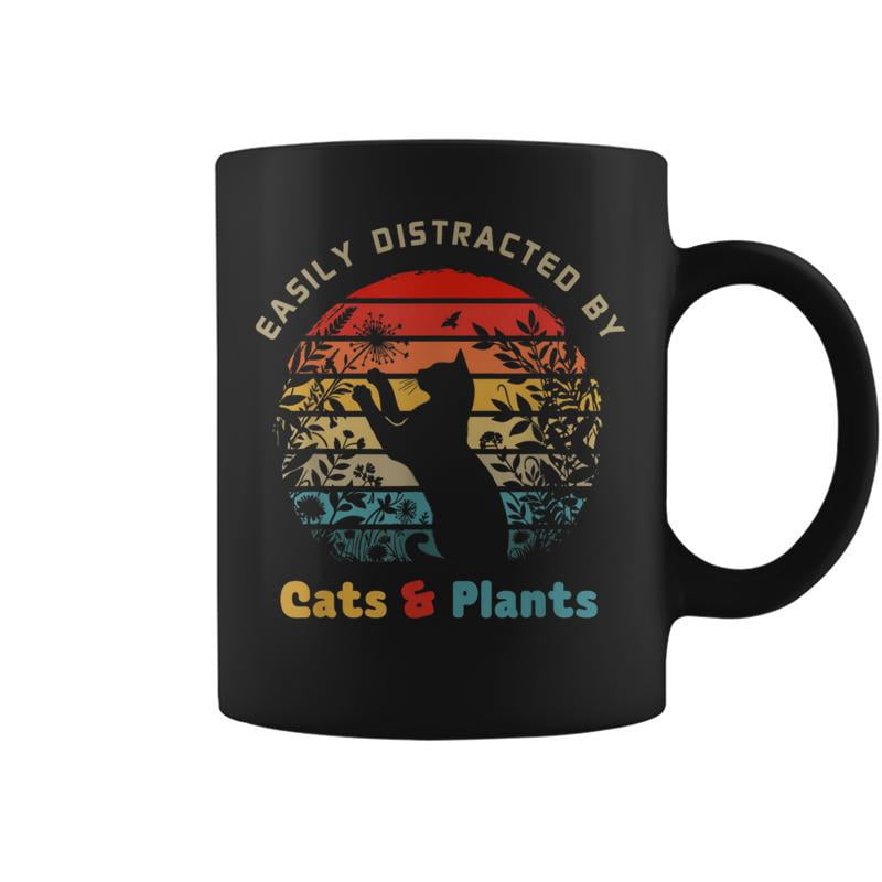 Cats And Plants Kitten Cat Owner Cat Lover Cat Parent Coffee Mugs ...