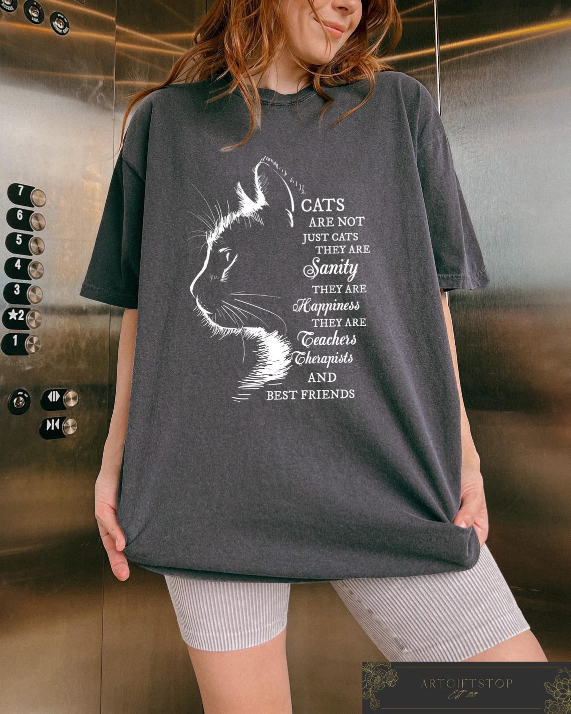 Cats Are Not Just Cats Shirt, Cat Lover Tshirt, Cat Mom Tee ...