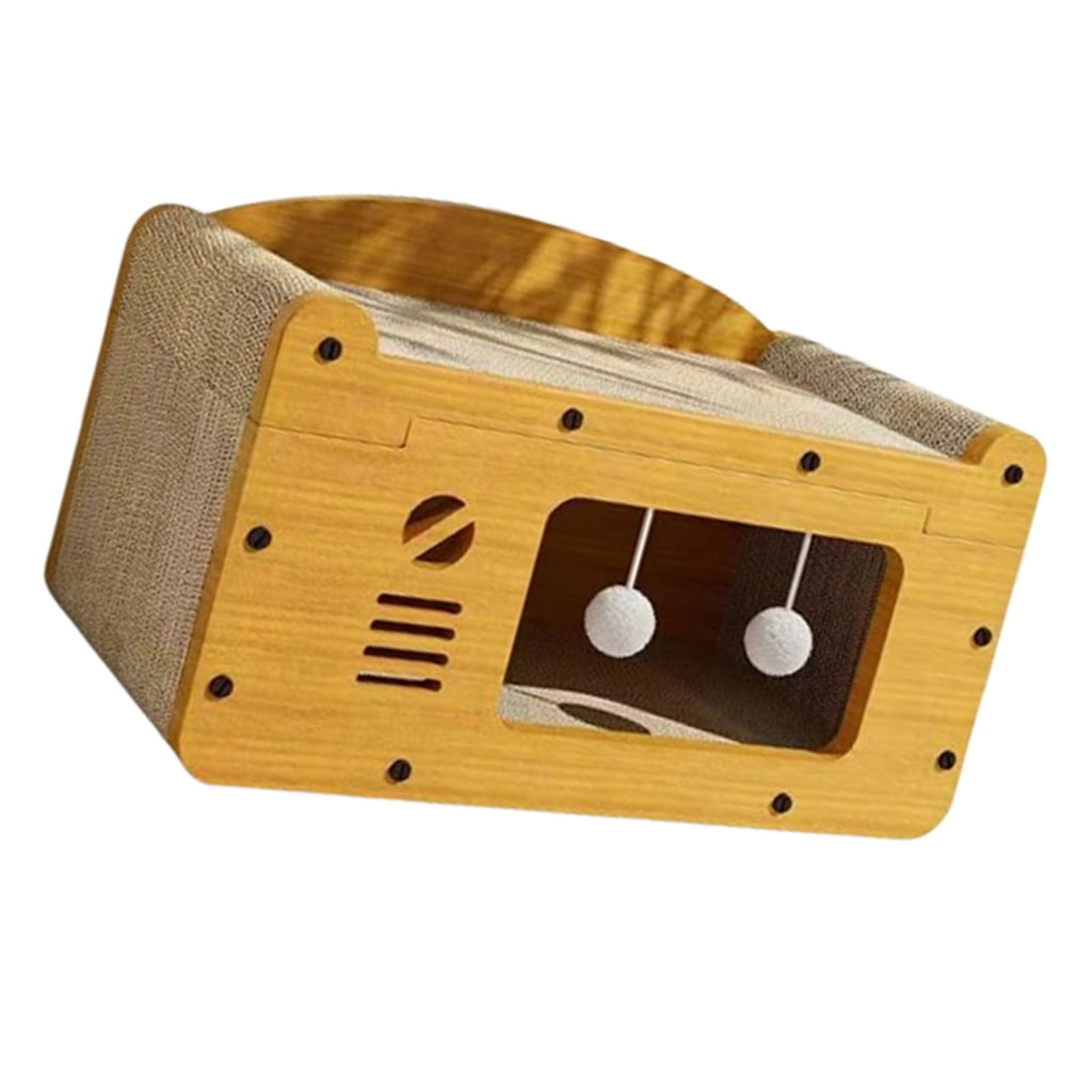 Cats Bed Cats Wood Scratcher Cartoon Bed Scratching Board Cats House ...