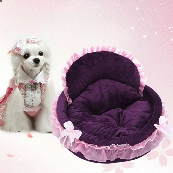 Cats Bed Dog Bed Pet Princess House - Comfortable Cushion Mattress ...