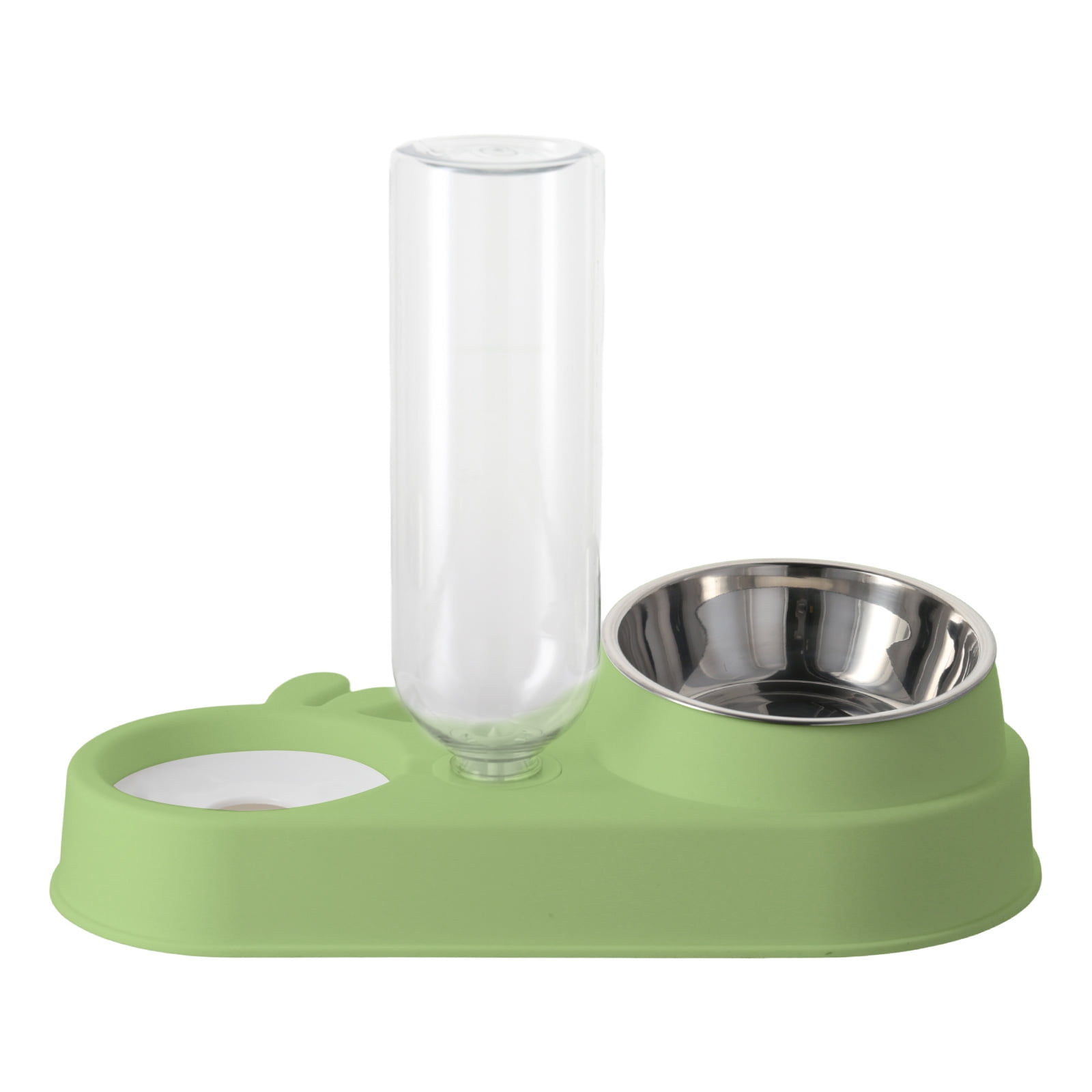 Cats Bowl Automatic Bowl Dish Set Double Water Dispenser Bowl Pet Water ...