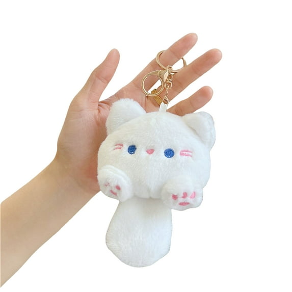 Cats Car Key Chain Backpack Pendant with Metal Keyring Pendant ...