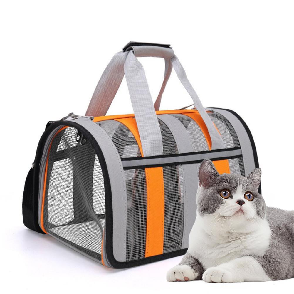 Cats Carriers #PET CARRIER# For Small Medium Cats Puppies F7R8 Folding ...