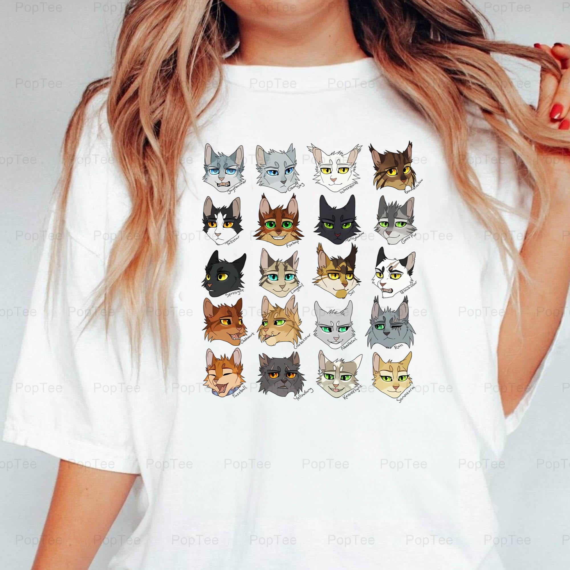Cats Clans A Erin Hunter A Shirt A Shadowclan A Riverclan T-Shirt ...