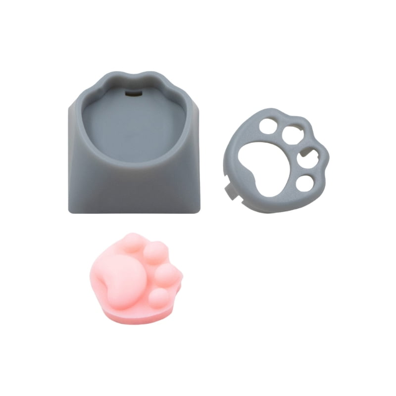 Cats Claw Keycaps Soft Silicone 3D Printed Keyboards Keys Caps ...