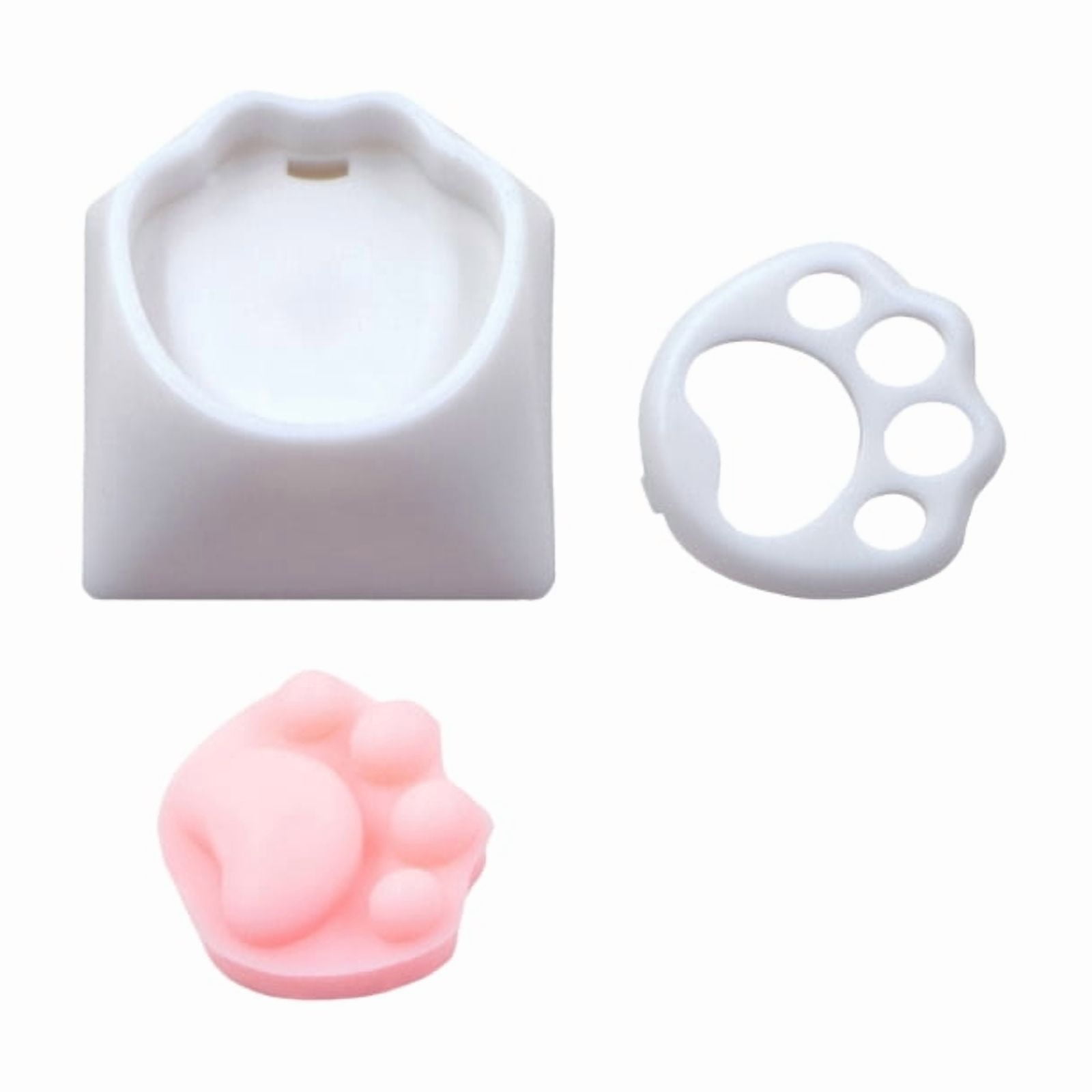 Cats Claw Keycaps Soft Silicone 3D Printed Keyboards Keys Caps ...