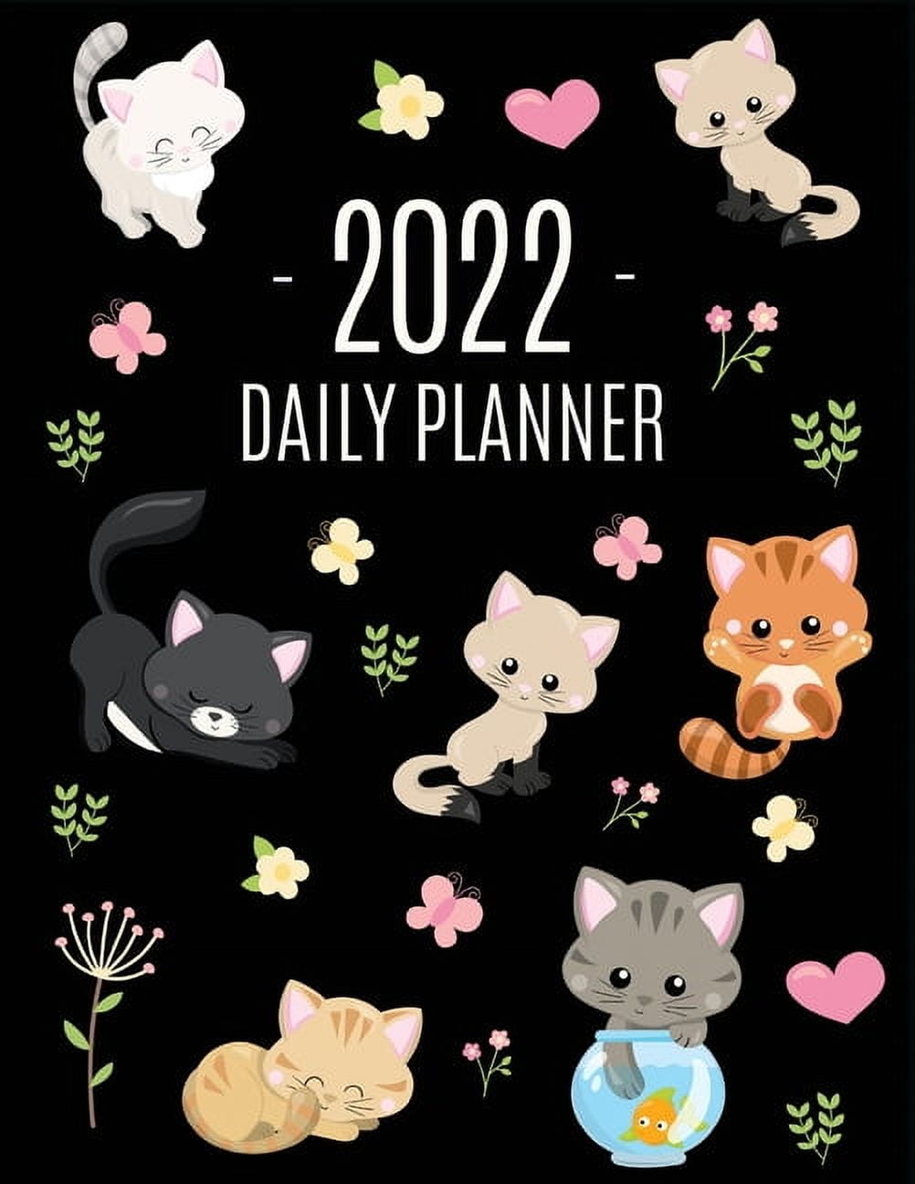 Cats Daily Planner 2022: Make 2022 a Meowy Year! | Cute Kitten Year ...