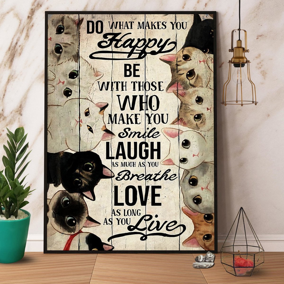 Cats Do What Make You Happy Smile Laugh As Much As You Breathe Paper ...