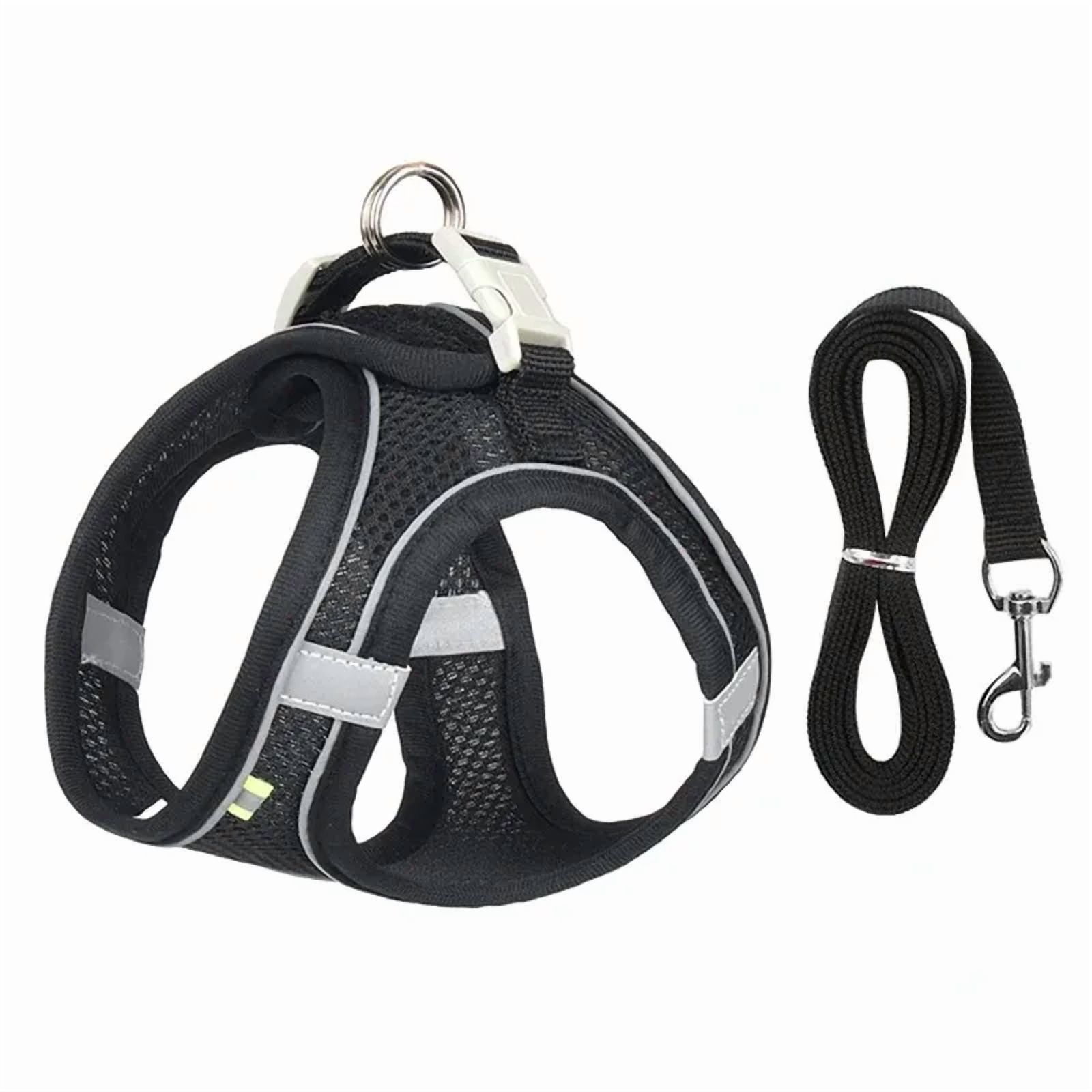 Cats Dog Accessories Small Dog Collar Safety Vest Pet Chest Rope Dogs ...