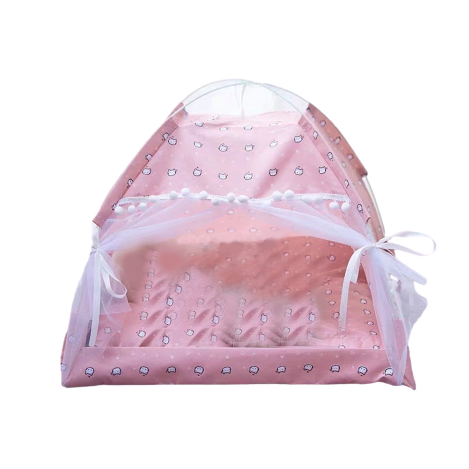 Cats Dogs Bed for Indoor Cats Dogs Bed, Cats Dogs Cave Bed, Warm Enclosed Covered Cats Tent ...