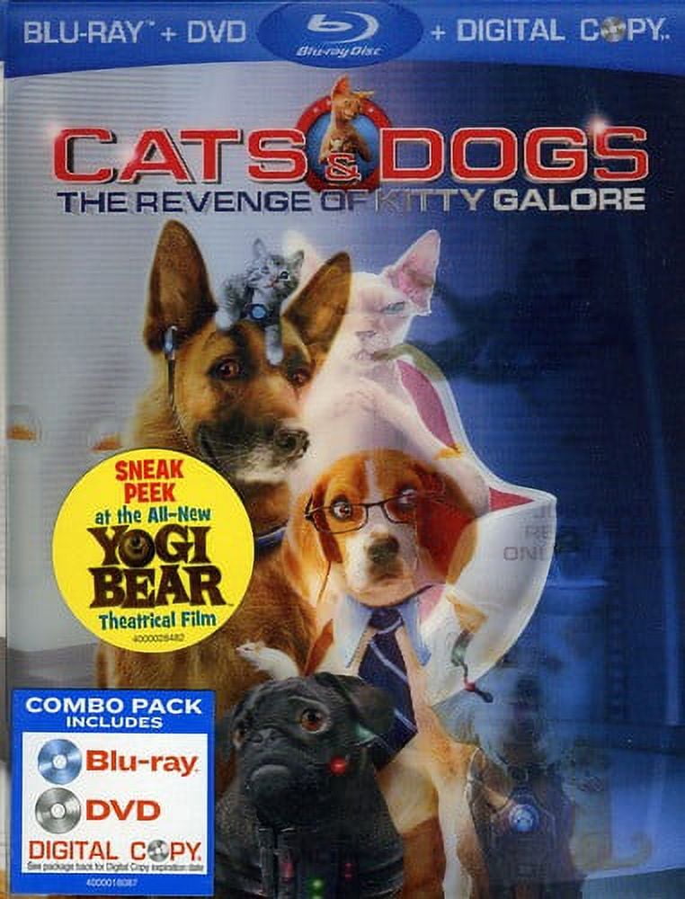 Pre-Owned Cats & Dogs: The Revenge of Kitty Galore (Blu-ray + DVD ...