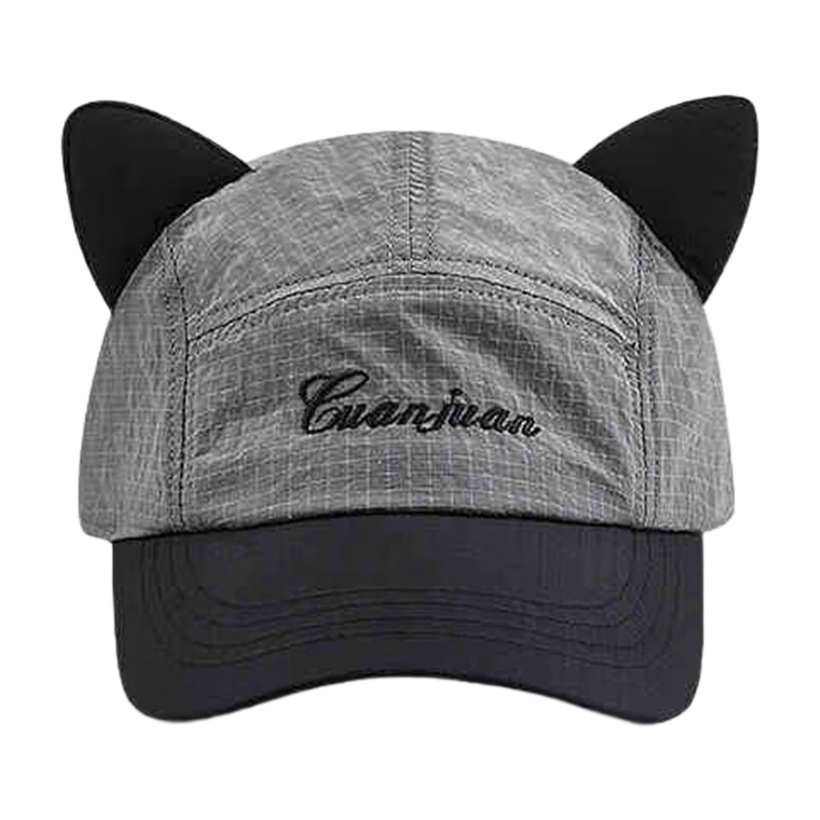 Cats Ear Baseball Caps With Sun Glasses Quick Drying Sun Hat Unisex ...