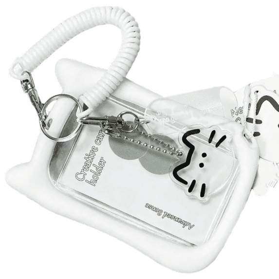 Cats Ear Card Sleeve Lovely Bus Card Protector Card Holders Card Covers ...