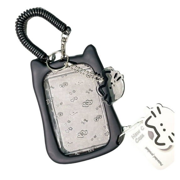 Cats Ear Card Sleeve Lovely Bus Card Protector Card Holders Card Covers ...