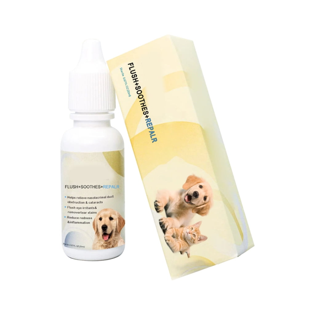 Cats Eye-Clear Drop Gentle Eye Wash Drops 20ml Dogs Eye Drops Natural ...