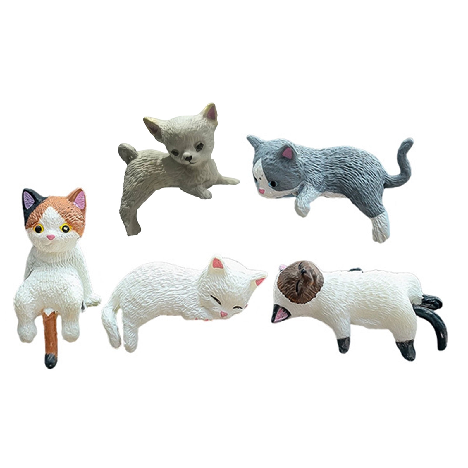 Cats Figurines Computer Monitor Decors Minis Cats Dog Figures Table ...