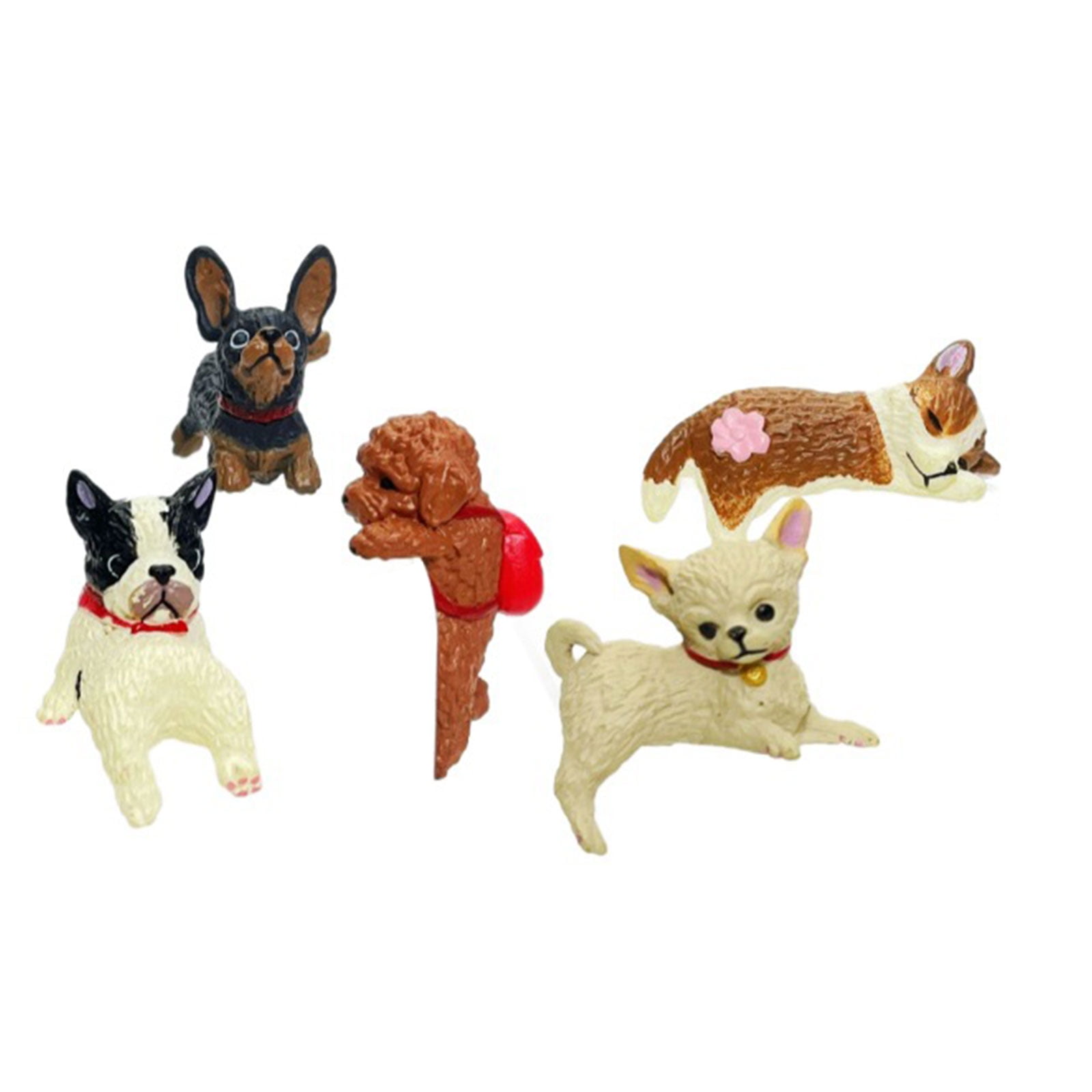 Cats Figurines Computer Monitor Decors Minis Cats Dog Figures Table ...