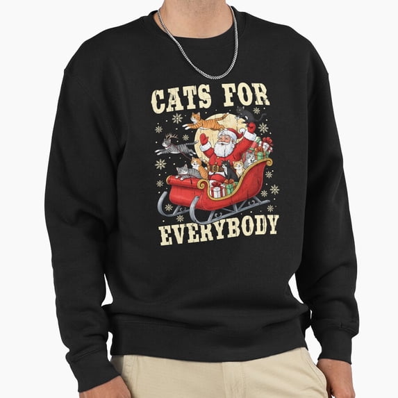 Cats For Everybody Funny Oprah Meme Christmas Retro Aesthetic Graphic ...