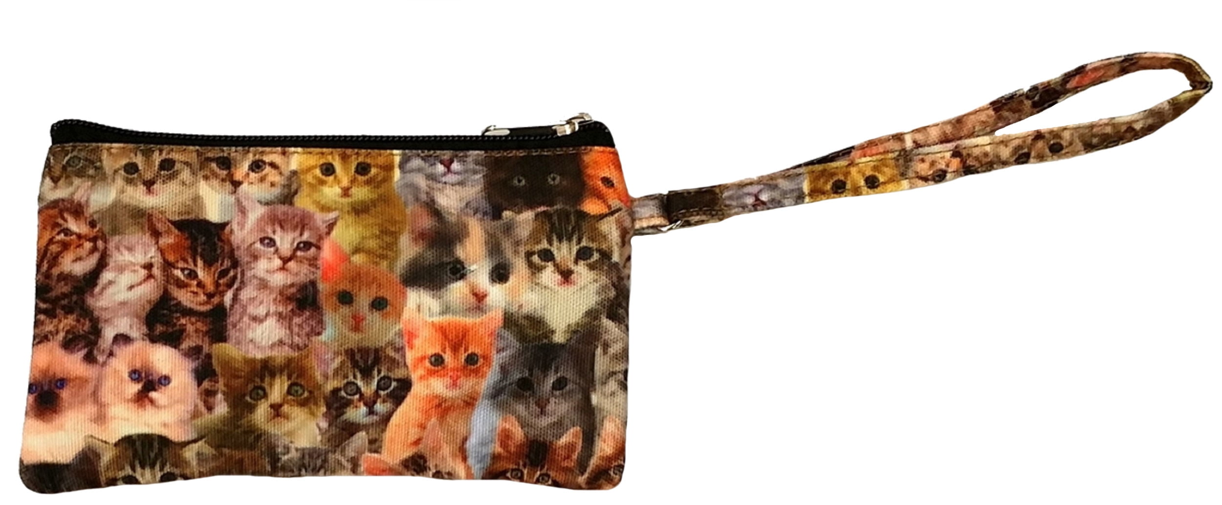 Cats Galore Zipper Wristlet - Walmart.com