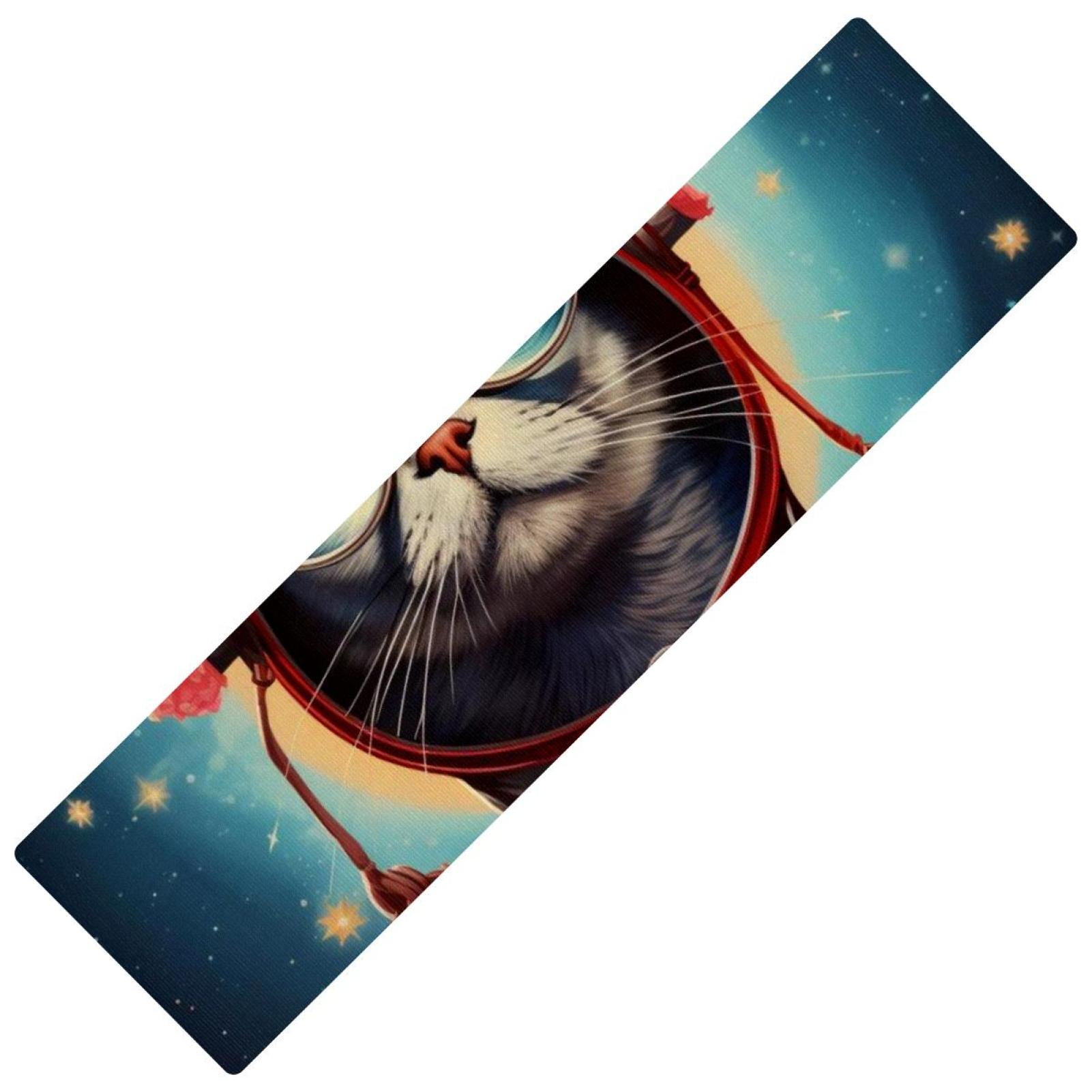 Cats Kitchen Mat Runner Rug - Rectangular 15.7"x59" Washable Absorbent ...