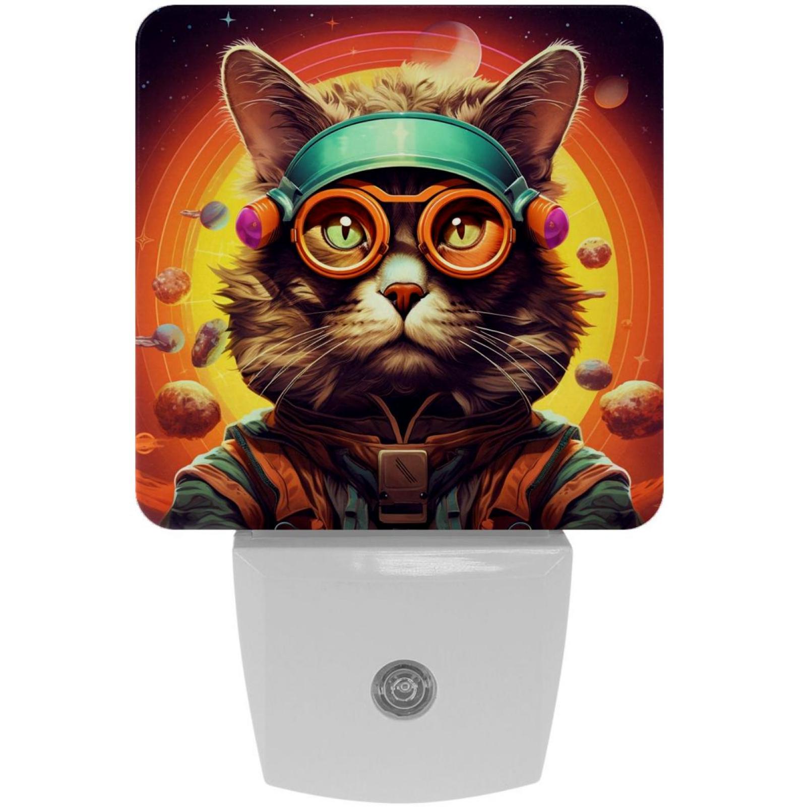 Cats LED Square Night Light - Compact and Energy Efficient Illumination ...