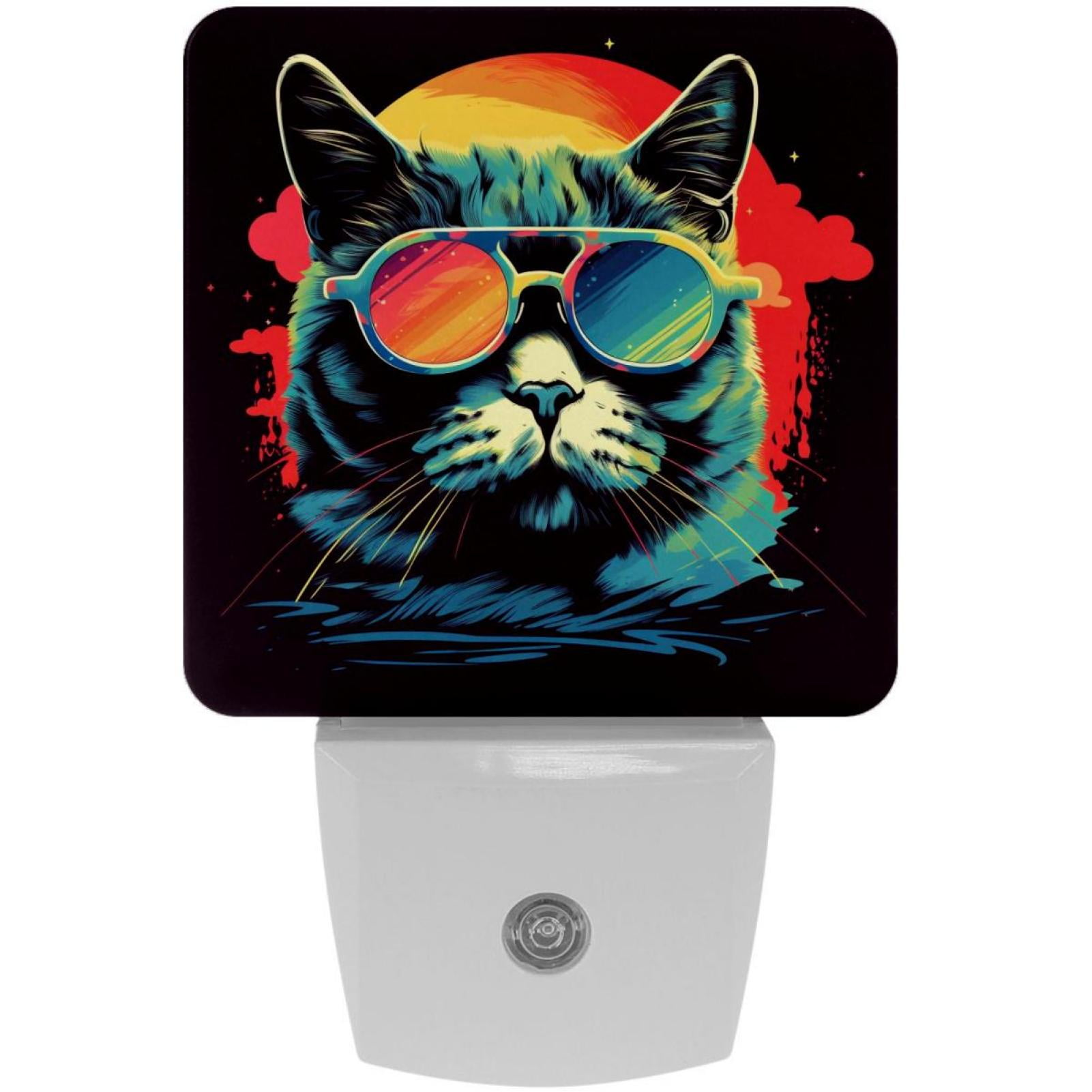 Cats LED Square Night Light - Compact and Energy Efficient Illumination ...