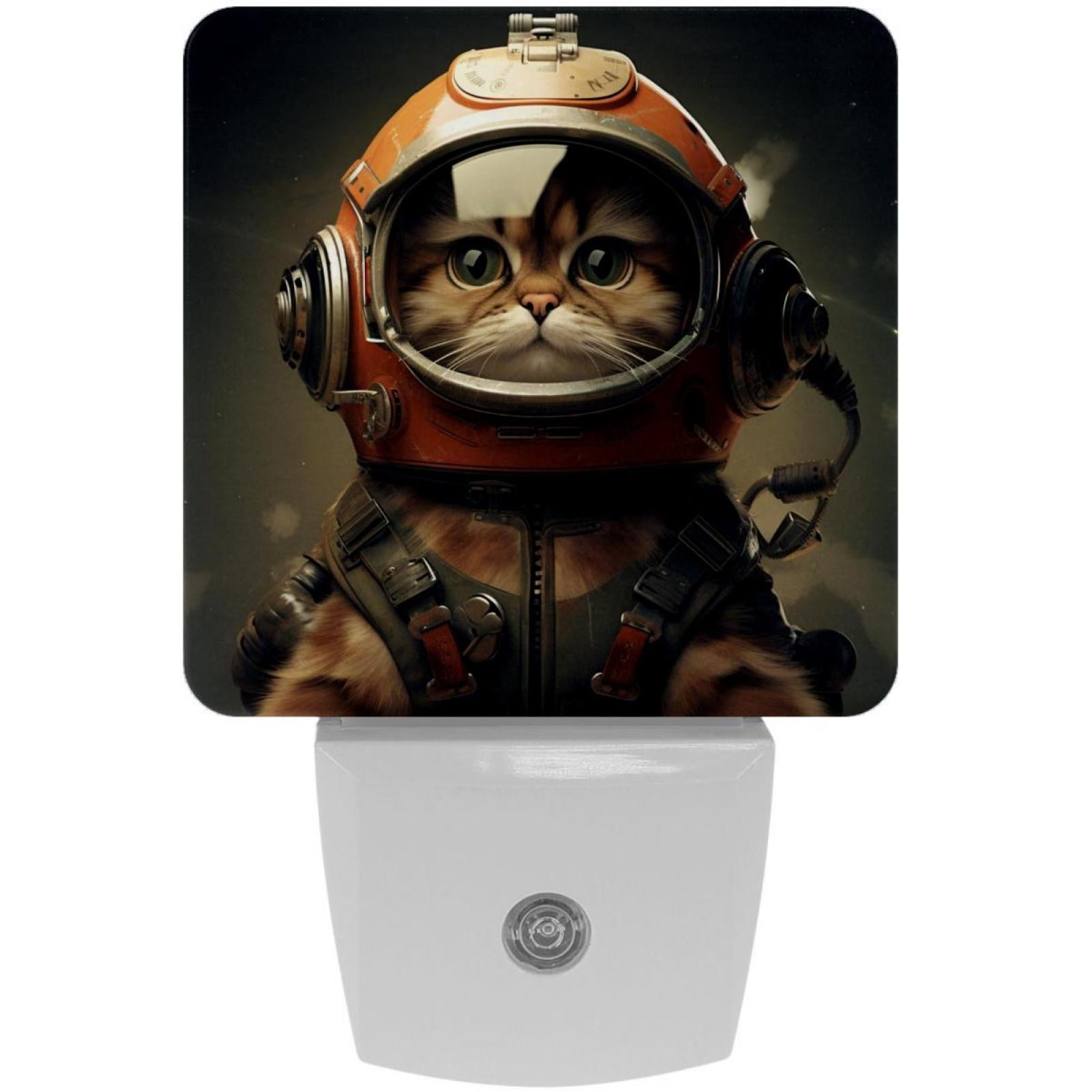 Cats LED Square Night Lights - Bedside Lighting Solution for a Soothing ...