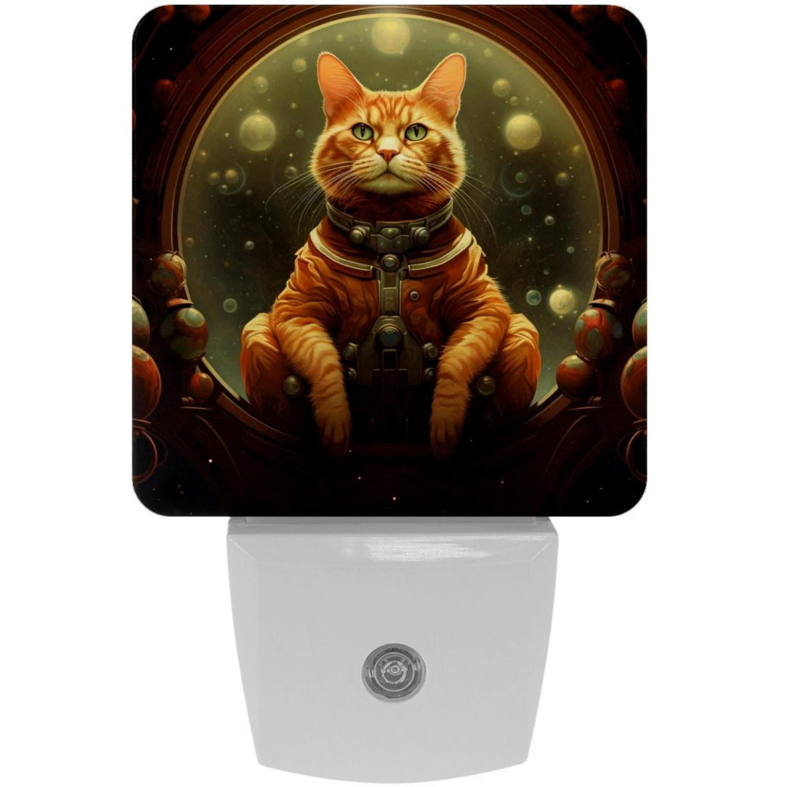 Cats LED Square Night Lights - Compact and Multifunctional Illumination ...