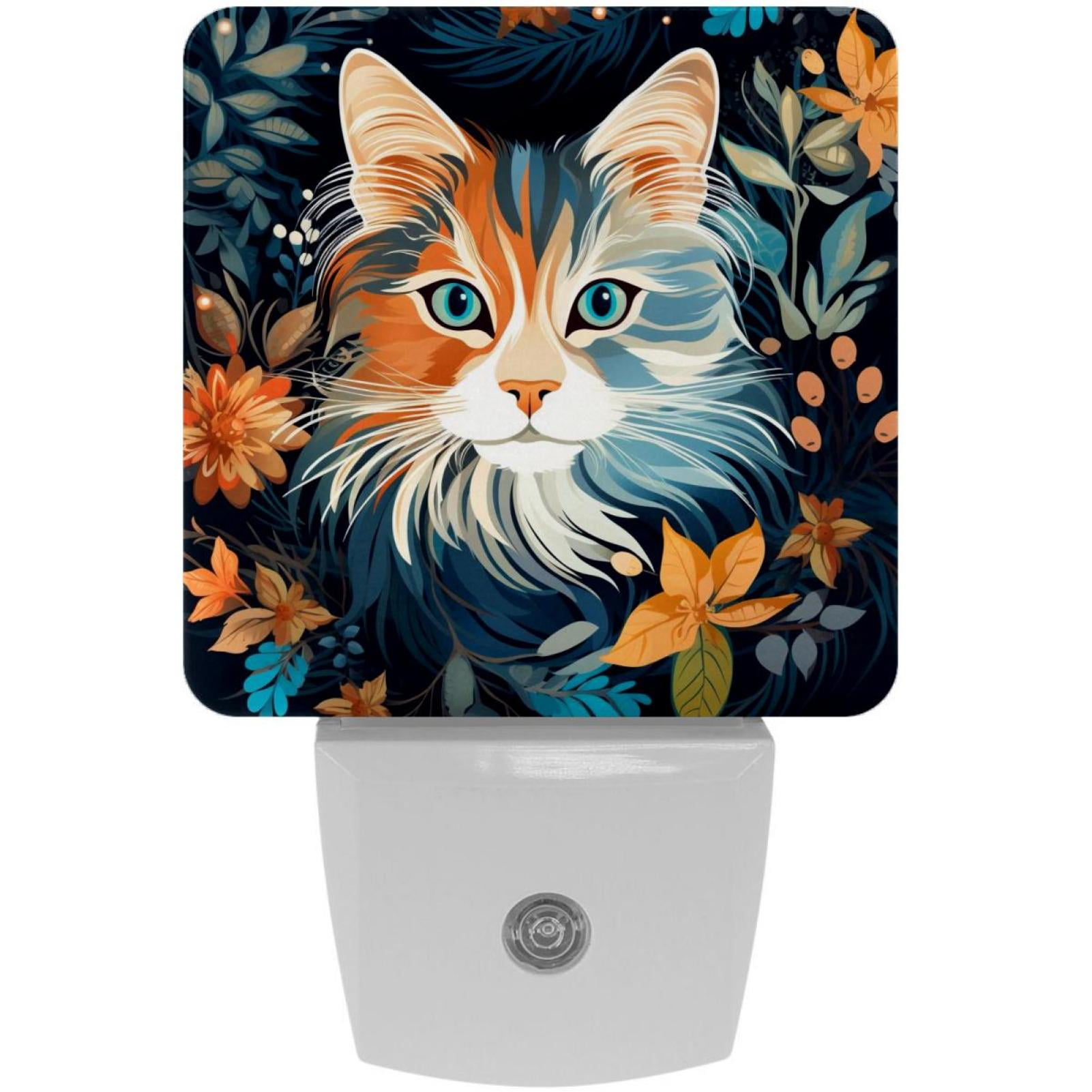 Cats LED Square Night Lights - Elegant and Energy Efficient Lighting ...