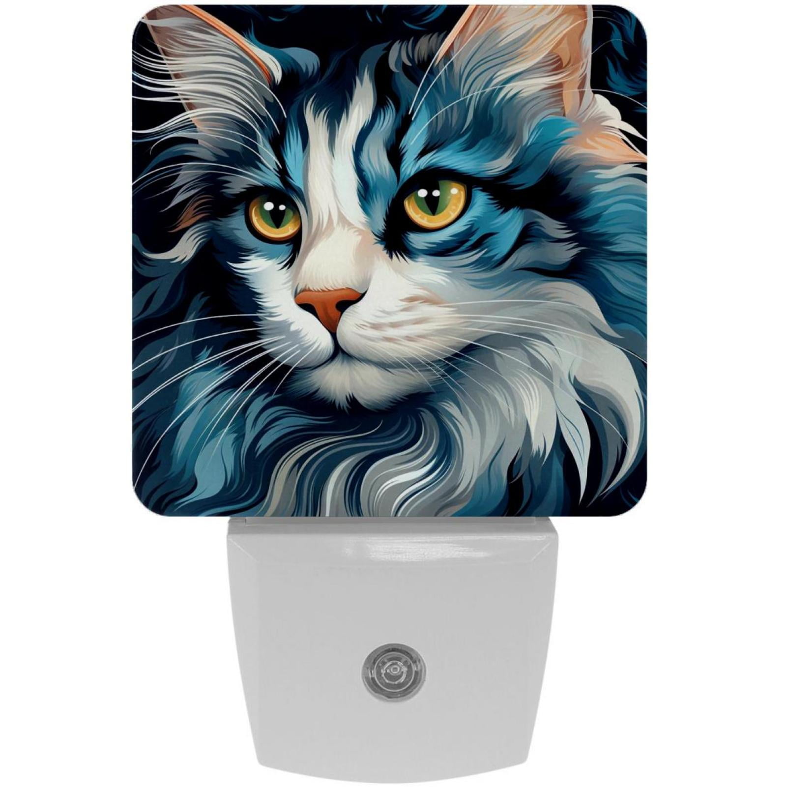 Cats LED Square Night Lights - Elegant and Energy Efficient Lighting ...