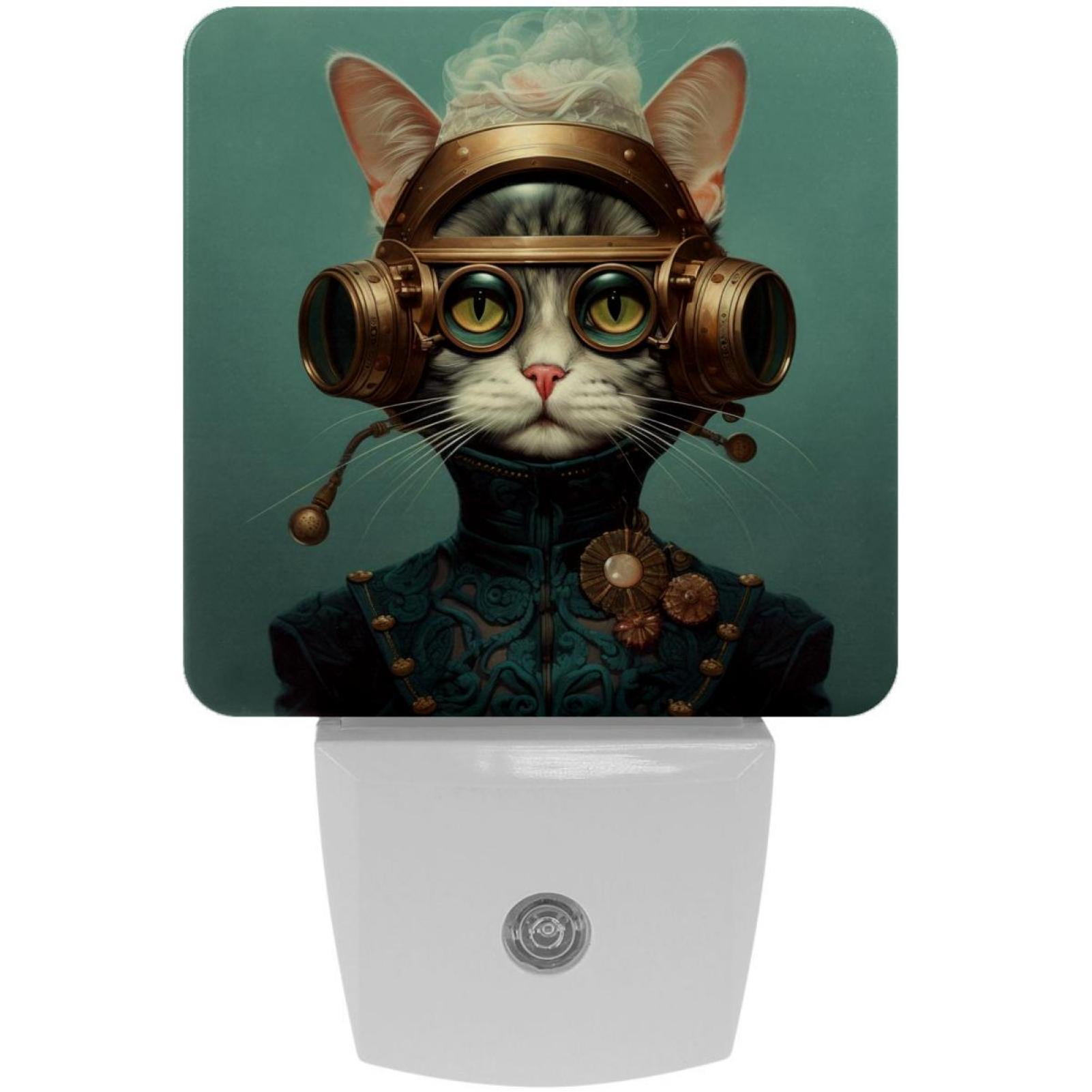 Cats LED Square Night Lights - Energy Efficient & Elegant Decorative ...